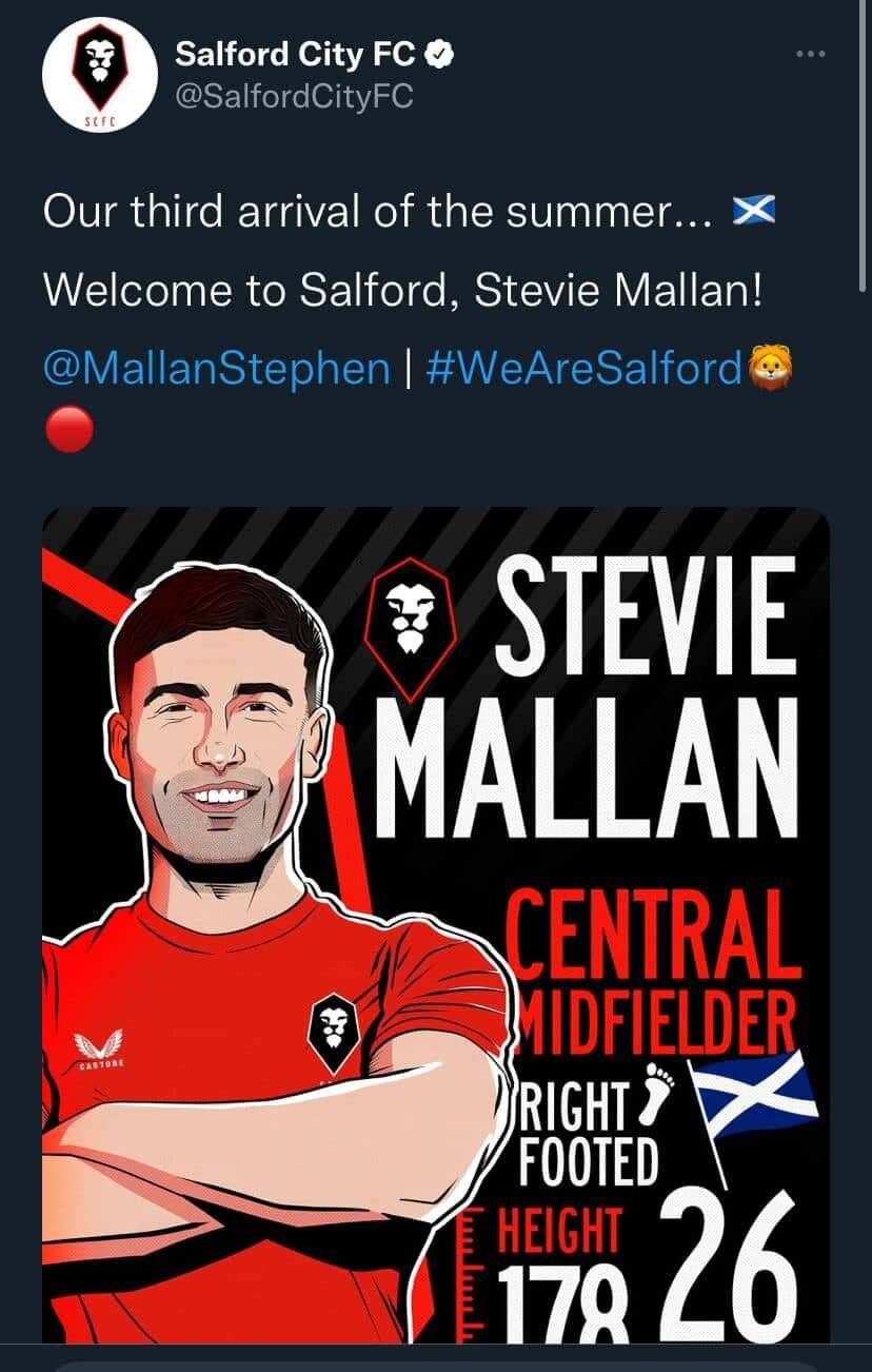 Stephen Mallan - Page 38 - General St. Mirren Discussion - virtual west ...